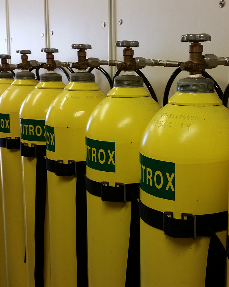 Nitrox Diving (up to 40% O2) - East Coast Divers